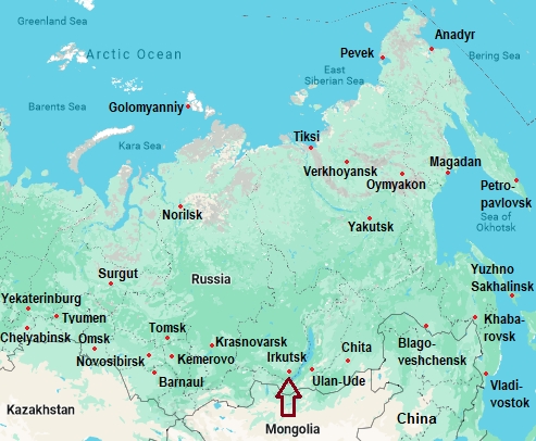 Clima Irkutsk: stagioni, medie mensili - Climi e Viaggi